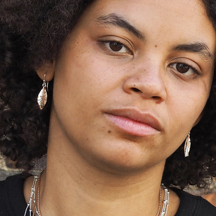 Sterling Silver earrings | Silver studs hoops drops | Contemporary ...