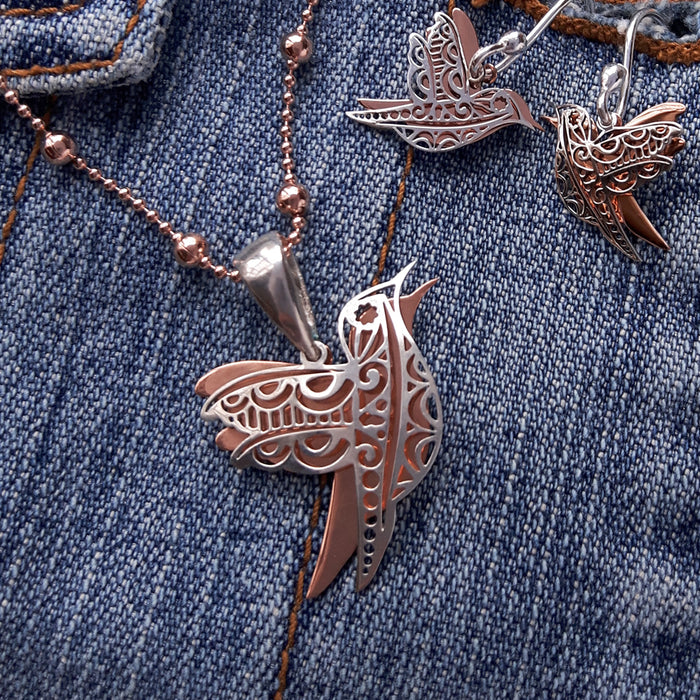 Celtic Dove Pendant — Palenque Jewellery