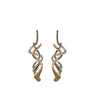 sterling silver copper Hazel ladies earrings — Palenque Jewellery