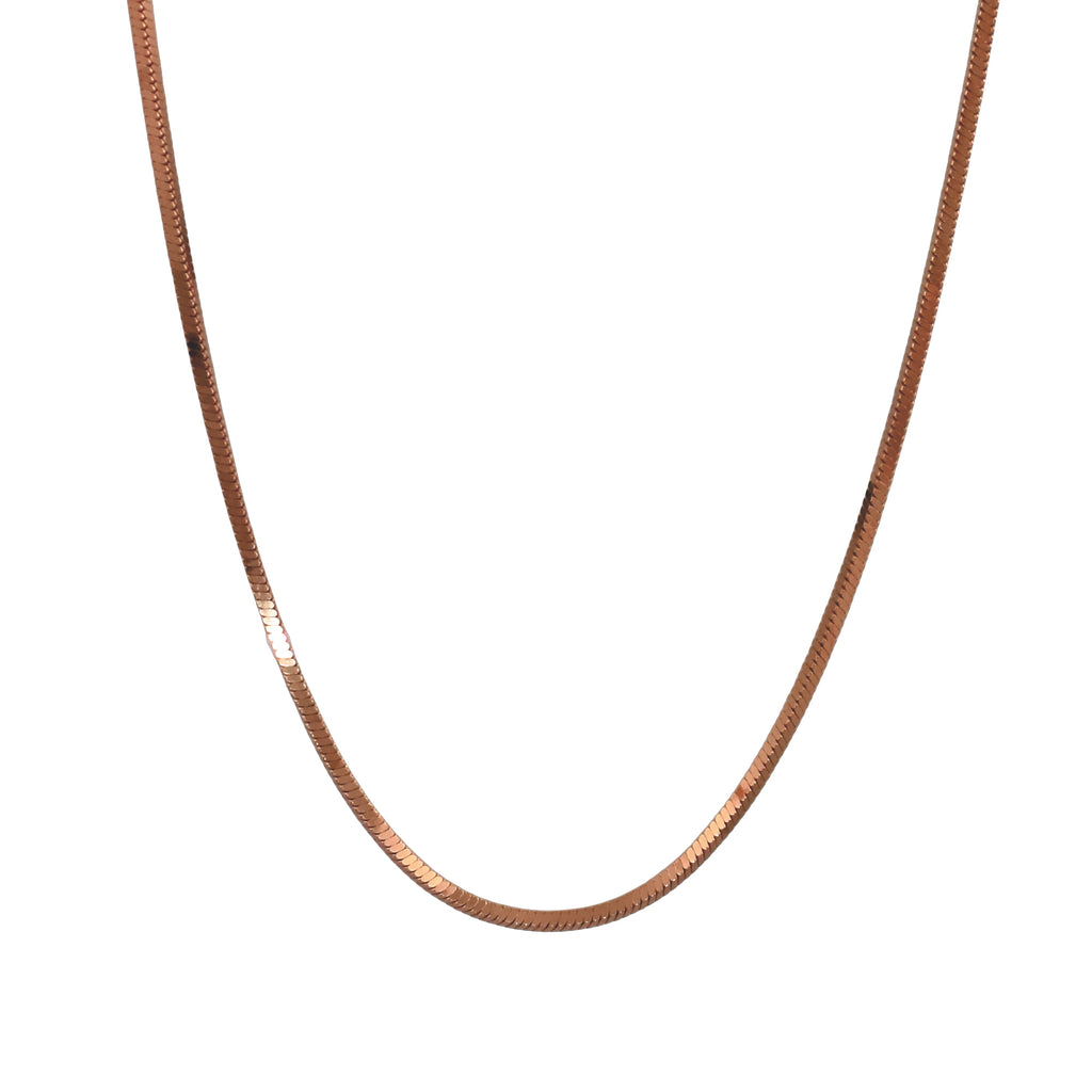 Quadra Rose Gold Chain 120 45cm — Palenque Jewellery